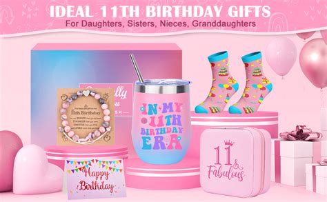 Toupons 11 Year Old Girl Birthday Ts Best 11th
