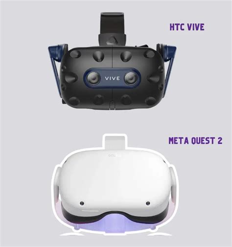 meta quest 2 vs htc vive what are major differences vr tier