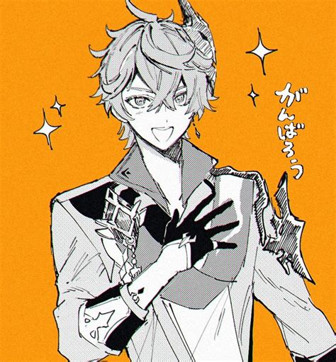 Tartaglia Genshin Impact Drawn By Ueauwa Danbooru