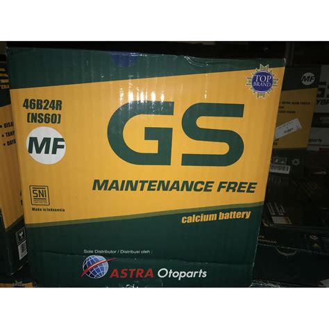 Jual Aki Mobil Gs Astra Type Gs Mf Ns Ah V Gsmf Khusus Gosend Shopee Indonesia