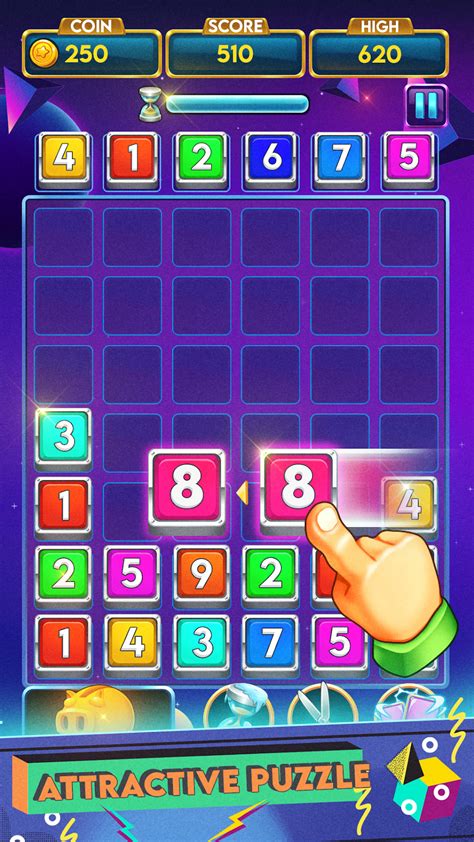 Android 용 Merger number puzzle game 다운로드