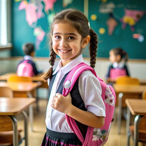 Download Ai Generated School Girl Royalty Free Stock Illustration