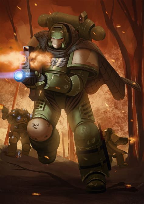 Raptor Ambush Boris Tsui Space Marine And Guardsman W40k Raptors