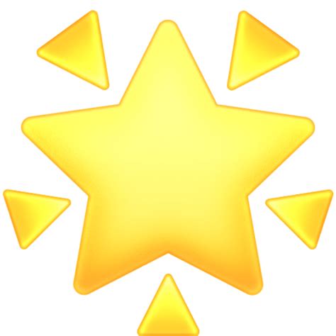 🌟 Glowing Star Emoji