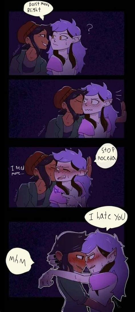 Two Comics With One Being Hugged By The Other