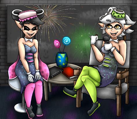 Callie And Marie Splatoon By Hashslash On Deviantart
