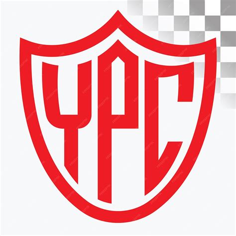 Premium Vector Ypc Letter Logo Design