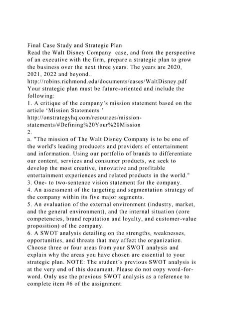 Final Course Project Presentation Signature Assignmentyou Docx