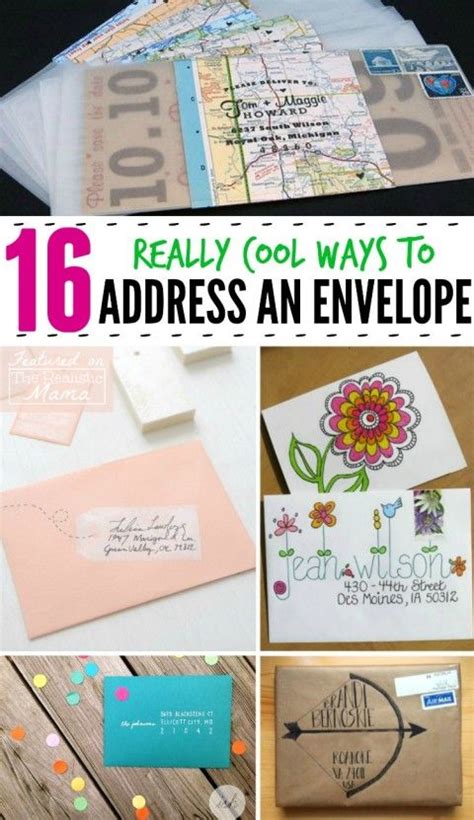 Mail Art 16 Really Cool Ways To Address An Envelope The Realistic