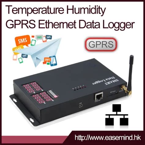 Temperature Humidity Gprs Ethernet Data Logger High Quality