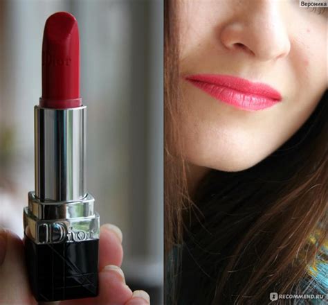 Губная помада Dior Rouge - «Сливочный Диор №444 ( Фото)» | отзывы