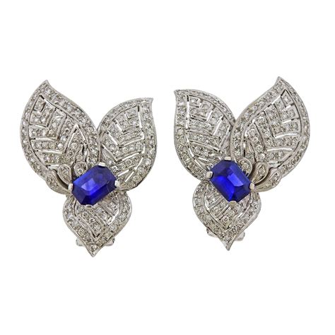 Pomellato Sabbia Gold Sapphire Diamond Earrings At 1stdibs Pomellato