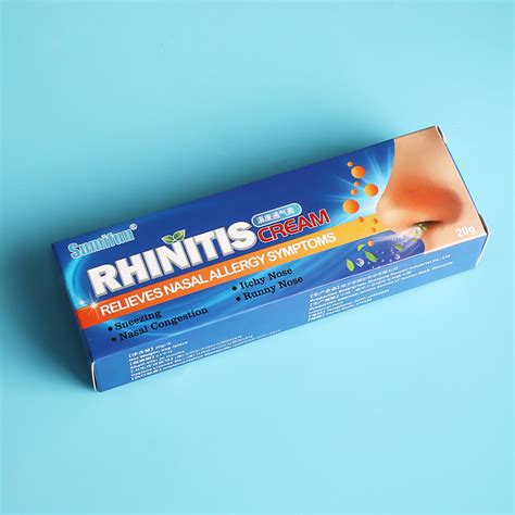 Dnarhinitis Treatment Ointment For Allergic Inflammation Sinusitis