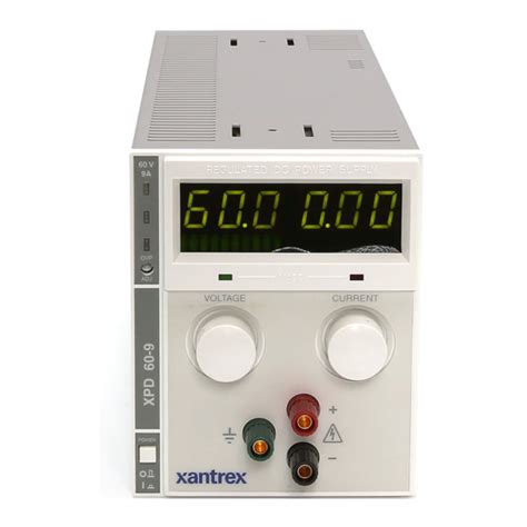 Xantrex Gpib Xpd Operating Manual Pdf Download Manualslib