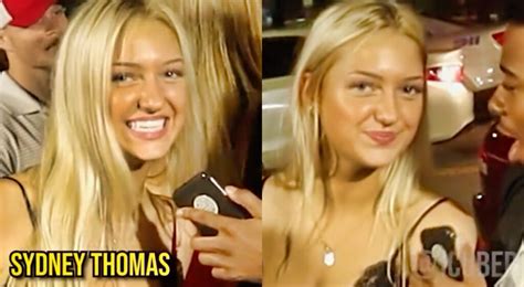 Video Viral Ring Girl Sydney Thomas Was Asked During Street Interview