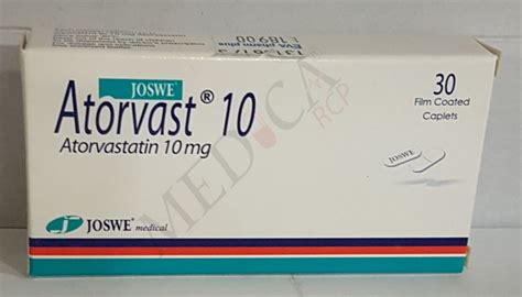 Medica Rcp Joswe Atorvast 10mg Indications Side Effects