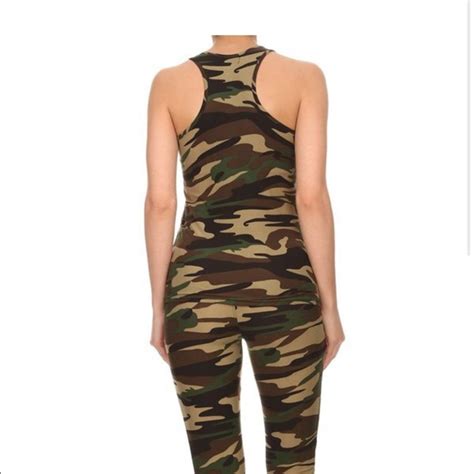 Pants And Jumpsuits 2 Piece Camo Set Poshmark