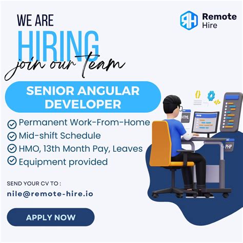 Aubrey Tejada On Linkedin Angulardeveloper Angular Wfhjobs Wfh Remote Hiring Hiringnow
