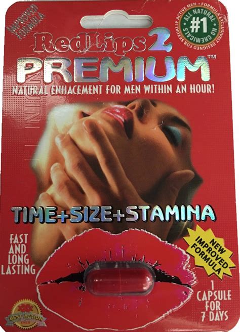 Redlips 2 Premium Male Sexual Enhancer Pill Rhino Platinum 7
