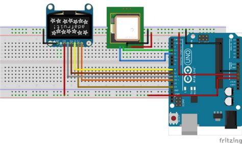 Diy Altimeter Using A Neo Ublox Gps Module A Color Oled And Arduino