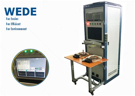 Automatic Ceilng Fan Motor Stator Testing Equipment Surge Testing Machine Hi Pot Stator