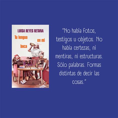 Tu Lengua En Mi Boca De Luisa Reyes Retana By Aura Espitia Muñoz Cota