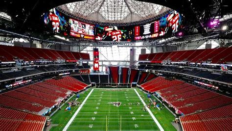 Mercedes Benz Stadium Is Ready For Its Super Bowl Closeup