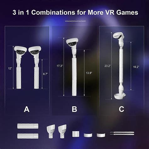 Beat Saber Handles Controller For Lightsaber Rgb Light Tube Vr Workout