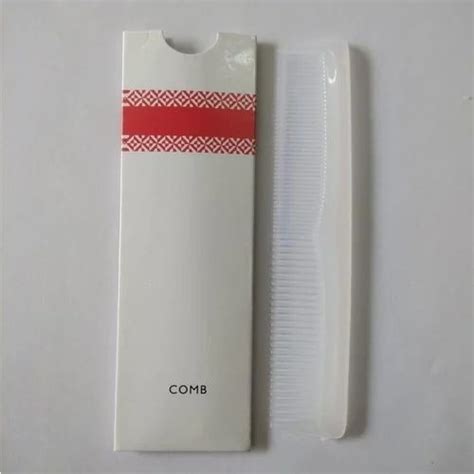 Plain White Plastic Pocket Comb For Hotel Size 4inch At Rs 4 Piece In Mumbai