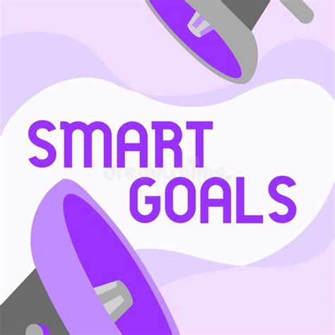 Conceptual Caption Smart Goals Business Approach Mnemonic Used As A