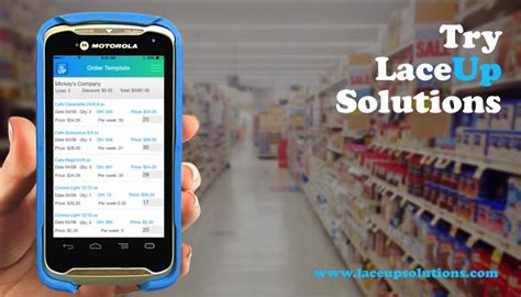 Laceup Order Taking App Is A Simple Smart And Complete Mobile Order