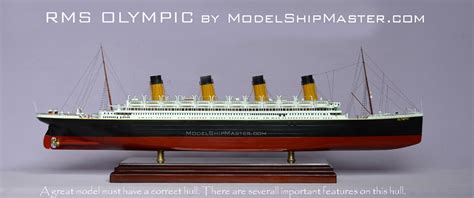 Rms Olympic Ocean Liner Model