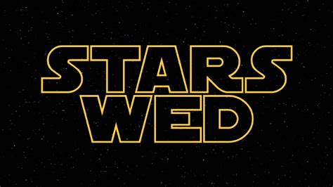 Our Star Wars Themed Wedding Invite Youtube