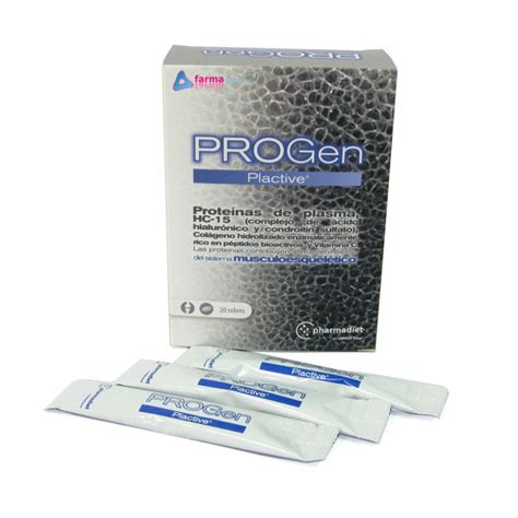 Progen Plactive Sobres 20 Sobres Openfarma ¡ Nos Encanta Aconsejar