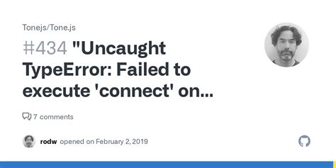 Uncaught TypeError Failed To Execute Connect On AudioNode No Function Was Found That