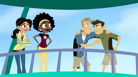 Wild Kratts Aviva And Martin Kiss
