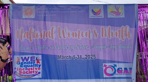 Purple Power Evsu Cc Employees Show Support For Womens Month