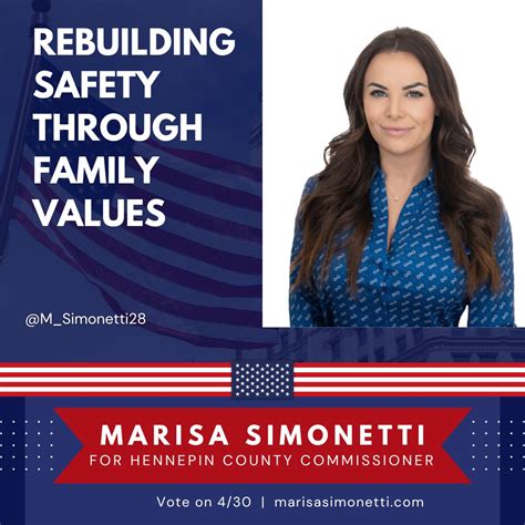 Im Excited To Support My Friend Marisa Simonetti For Hennepin County