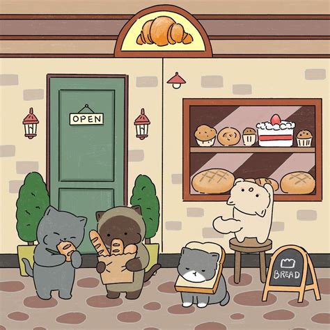 Cute Widgets Garabatos Lindos Gatito Para Colorear Dibujos Bonitos