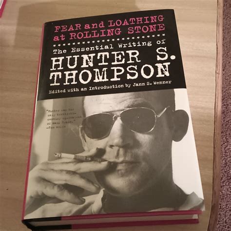 Fear And Loathing At Rolling Stone By Hunter Thompson