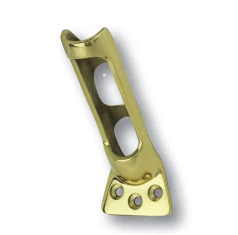 Solid Brass Flagpole Mounting Bracket For 1 Diameter Flagpoles