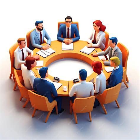 Premium Photo Meeting Icon Conference Symbol Business Meeting Icon