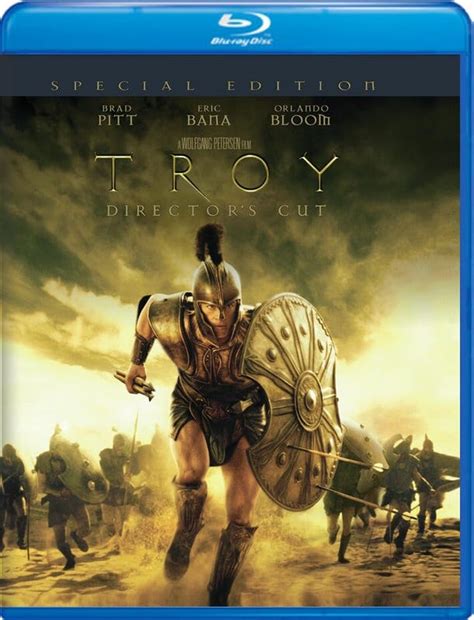 Troy 2004 Troja Directors Cut Usa Import Blu Ray