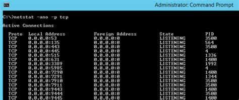 determine which program uses or blocks a port