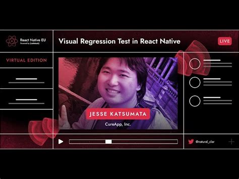 conference talks talk visual regression test in react native from