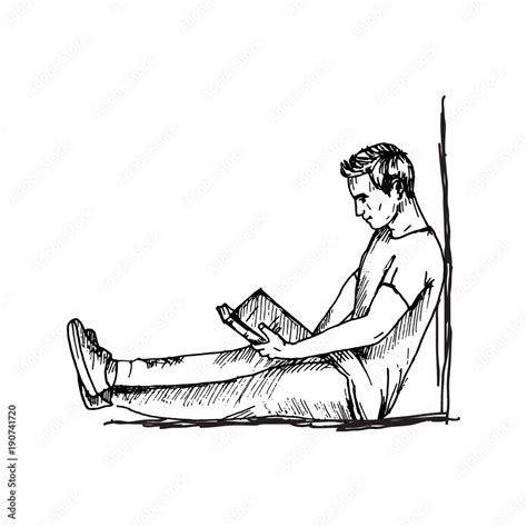 Reading Books Drawing At Amy Leighton Blog