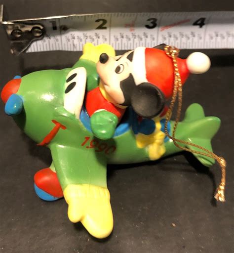 1990 Disney Santa Mickey Mouse Air Plane On Mercari Mickey Mouse