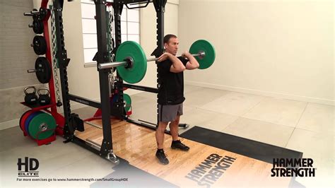 Bb Front Squat Youtube