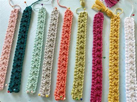 Simply Daisy Bookmark Weave Crochet