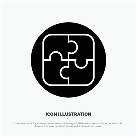 Management Plan Planning Solution Solid Glyph Icon Vector 14726300